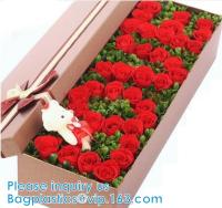China Corrugated Fruit Packing Box, Gloss Lamination, Offset Printing, Foldable Box, Flower Cone, Flowral Packaging for sale