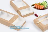 China Noodle box, Salad Disposable Packing, Kraft Paper Lunch Box, Disposable Kraft Custom Paper Lunch Box for sale