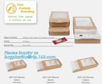 China Noodle box, Salad Disposable Packing, Kraft Paper Lunch Box, Disposable Kraft Custom Paper Lunch Box for sale