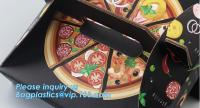China Custom Pizza Packing Paper Box Corrugated With Different Size, Recycle Paper Simple Pizza Package Lunch Box for sale