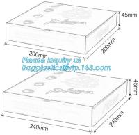 China Custom Pizza Packing Paper Box Corrugated With Different Size, Recycle Paper Simple Pizza Package Lunch Box for sale