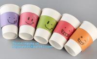 China Cup Sleeve, Corrugated Up Sleeve With Printing, Brand Logo, Hot Paper Cup,Cup Sleeve, Recyclable Sleeve for sale
