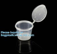 China Sauce cup, Chutney pot, Slime Storage Container, Box With Lids, Kitchen Organizer, Baking Jelly Dessert Cup for sale