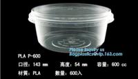 China PLA compostabale Cup, PET Cup, PP Cup, PS Top Snack Cup Straw, Food Takeout Box, Salad Plastic Bowl Pulp for sale