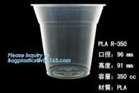 China PLA compostabale Cup, PET Cup, PP Cup, PS Top Snack Cup Straw, Food Takeout Box, Salad Plastic Bowl Pulp for sale