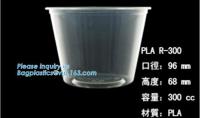 China PLA compostabale Cup, PET Cup, PP Cup, PS Top Snack Cup Straw, Food Takeout Box, Salad Plastic Bowl Pulp for sale