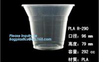 China PLA compostabale Cup, PET Cup, PP Cup, PS Top Snack Cup Straw, Food Takeout Box, Salad Plastic Bowl Pulp for sale