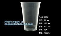 China PLA compostabale Cup, PET Cup, PP Cup, PS Top Snack Cup Straw, Food Takeout Box, Salad Plastic Bowl Pulp for sale