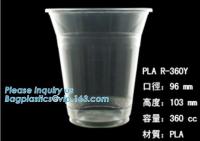 China PLA compostabale Cup, PET Cup, PP Cup, PS Top Snack Cup Straw, Food Takeout Box, Salad Plastic Bowl Pulp for sale