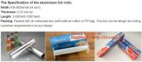 China Aluminium Foil Roll, Household, Catering, 8011 Household Jumbo Roll, Alloy, Container Foil, Blister Foil for sale