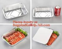 China Alloy 8011, Disposable Environmental Protection Household, Compartments Aluminum Foil Container Tray for sale