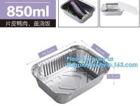 China Free Sample, tin storage, Take Out Disposable Food Packaging Airline Foil Container, Compartment Takeaway Box for sale