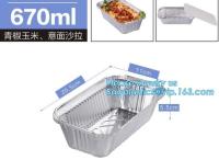 China Free Sample, tin storage, Take Out Disposable Food Packaging Airline Foil Container, Compartment Takeaway Box for sale