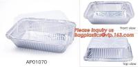 China Free Sample, tin storage, Take Out Disposable Food Packaging Airline Foil Container, Compartment Takeaway Box for sale