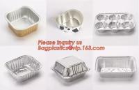 China Free Sample, tin storage, Take Out Disposable Food Packaging Airline Foil Container, Compartment Takeaway Box for sale