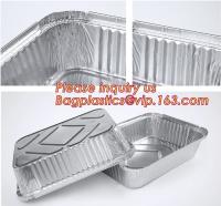 China Free Sample, tin storage, Take Out Disposable Food Packaging Airline Foil Container, Compartment Takeaway Box for sale