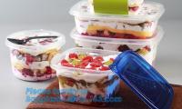 China Reusable Freezer Food Storage Containers with Lids, Meal Prep Container Sets Bento Box BPA Free Microwaveable for sale