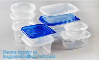 China Reusable Freezer Food Storage Containers with Lids, Meal Prep Container Sets Bento Box BPA Free Microwaveable for sale