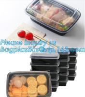 China Reusable Freezer Food Storage Containers with Lids, Meal Prep Container Sets Bento Box BPA Free Microwaveable for sale