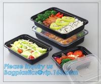 China Reusable Freezer Food Storage Containers with Lids, Meal Prep Container Sets Bento Box BPA Free Microwaveable for sale