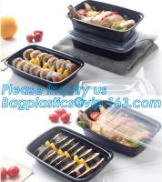 China Reusable Freezer Food Storage Containers with Lids, Meal Prep Container Sets Bento Box BPA Free Microwaveable for sale