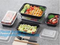 China Reusable Freezer Food Storage Containers with Lids, Meal Prep Container Sets Bento Box BPA Free Microwaveable for sale