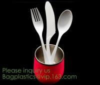 China PLA Drinking Straws, CPLA Giant Straws, Individually Wrapped, Plant Based Compostable Flexi straws, cocktail for sale