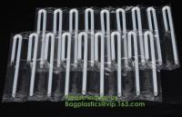 China PLA Drinking Straws, CPLA Giant Straws, Individually Wrapped, Plant Based Compostable Flexi straws, cocktail for sale