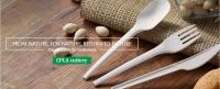 China PLA Drinking Straws, CPLA Giant Straws, Individually Wrapped, Plant Based Compostable Flexi straws, cocktail for sale