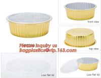 China Aireline Rectangle Shaped, Disposable Aluminum Foil Pan, Take-Out Food Containers, Foil Cake Cup for sale