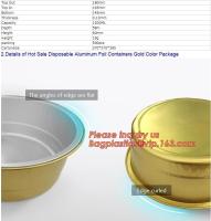 China Aireline Rectangle Shaped, Disposable Aluminum Foil Pan, Take-Out Food Containers, Foil Cake Cup for sale