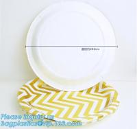 China Party Supplies Plate, Cups, Spoons, Fork, Napkins, Dinner Set, Paper And Plastic Dinnerware Set, Tableware for sale