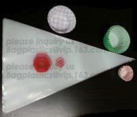 China Biodegradable Pastry Piping Bags, Cake Decorating Bags, Baking Cookies Candy Supplies Kits,  Icing Bags for sale