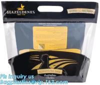 China Slider Resealable Zipper, Doypack, Roast Chicken Stand Up Pouch With Vent Hole, Bottom Gusset Self Standing for sale