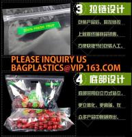 China Fruit Packing Bags For Grapes Banana Vegetables Stand Up Plastic Food Bags, Stand Up Zipper Bag for sale