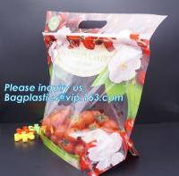 China Empaque Alimentos Zip lockk Stand Up Plastic Snack Nut Packaging Bag Mango Dried Fruit Dry Food Packaging Bag for sale