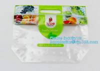 China Empaque Alimentos Zip lockk Stand Up Plastic Snack Nut Packaging Bag Mango Dried Fruit Dry Food Packaging Bag for sale