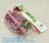 China Fresh Lettuce Salad Fruits Pouches BOPP Anti Fog Leafy Vegetables Packaging Bags, vegebag, Print Logo for sale