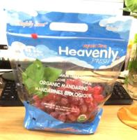 China Fresh Lettuce Salad Fruits Pouches BOPP Anti Fog Leafy Vegetables Packaging Bags, vegebag, Print Logo for sale