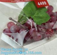 China Fresh Lettuce Salad Fruits Pouches BOPP Anti Fog Leafy Vegetables Packaging Bags, vegebag, Print Logo for sale