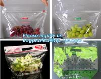 China Fresh Lettuce Salad Fruits Pouches BOPP Anti Fog Leafy Vegetables Packaging Bags, vegebag, Print Logo for sale