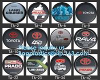 China Custom Car Wheel Spare Wheel Cover Tyre, Spare Tire Cover, PVC, PU, Oxford, Nylon, Pajero Spare Tire Cover for sale