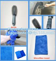 China Car Clean Accesories Car Washing Cleaning Set 7 In 1 Portable Car Wash Kit, Brush Mop, Microfiber Car Towel for sale
