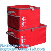 China Car Trunk Organizer For SUV, Expandable Large Capacity, Sturdy Cargo Trunk Storage Organizer, Non Slip Bottom for sale
