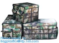 China Car Trunk Organizer For SUV, Expandable Large Capacity, Sturdy Cargo Trunk Storage Organizer, Non Slip Bottom for sale