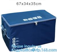 China Car Trunk Organizer For SUV, Expandable Large Capacity, Sturdy Cargo Trunk Storage Organizer, Non Slip Bottom for sale