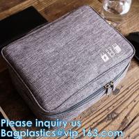 China Travel Makeup Cosmetic Skincare Organizer, Toiletry Bag, Foldable Duffel Bag, Multiple Storage Compartments for sale