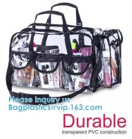 China Clear Bags, Stadium Approved, See Through Tote Bag, Shoulder Strap, Large Transparent Bag for sale