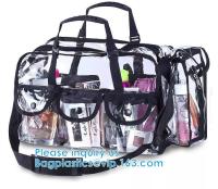 China Clear Bags, Stadium Approved, See Through Tote Bag, Shoulder Strap, Large Transparent Bag for sale