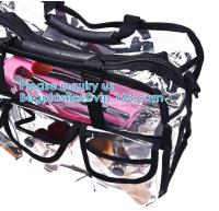 China Clear Bags, Stadium Approved, See Through Tote Bag, Shoulder Strap, Large Transparent Bag for sale